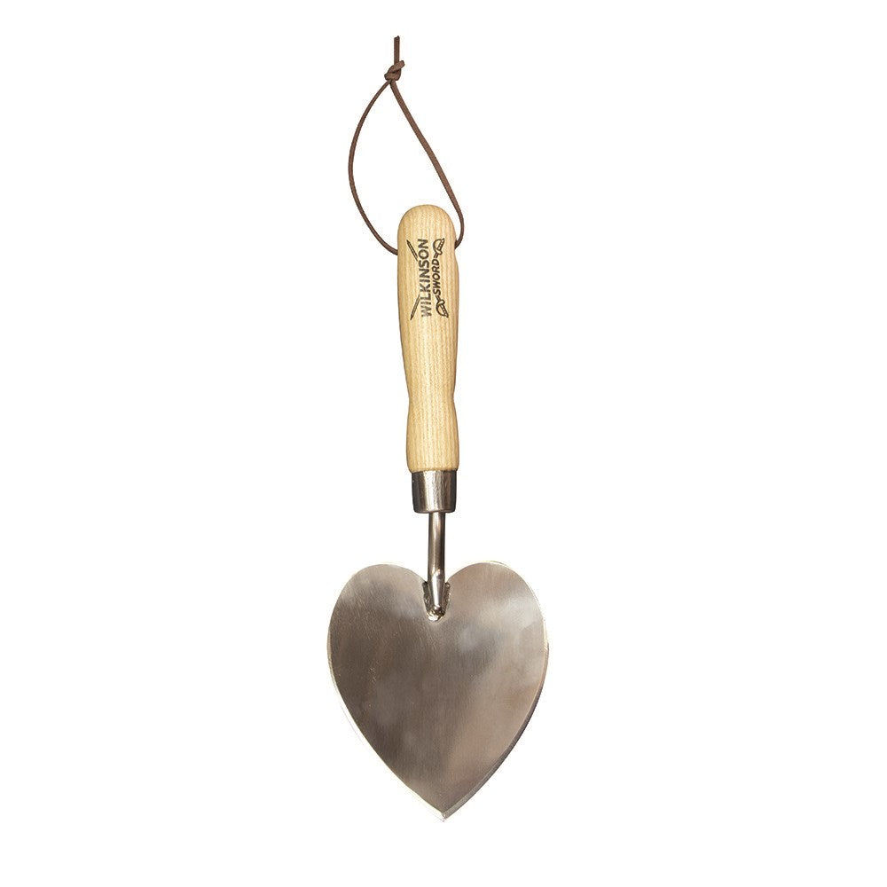 Wilkinson Sword Stainless Steel Heart Shaped Trowel