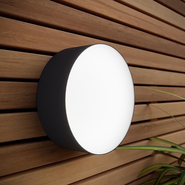 Solar Centre DOT USB Rechargeable Bulkhead Solar Outdoor Light DualWhi